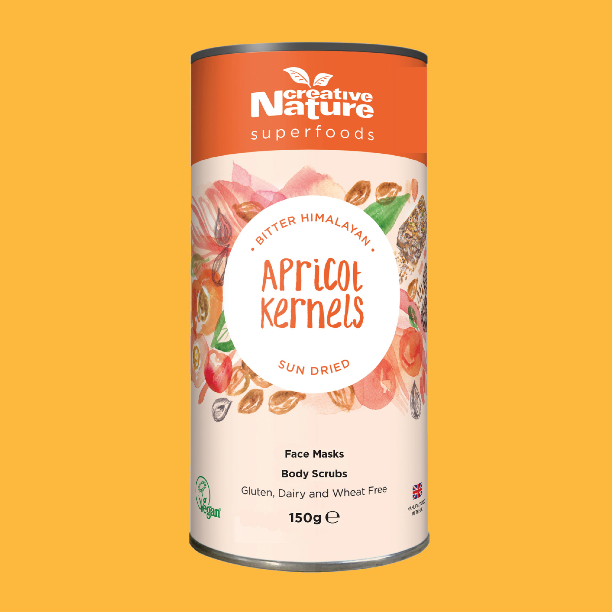 Bitter Himalayan Apricot Kernels - Natural Face & Body Scrub