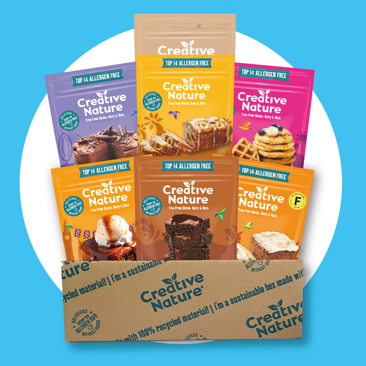 Baking Mixes - Gluten, Dairy And Nut Free Baking Mixes