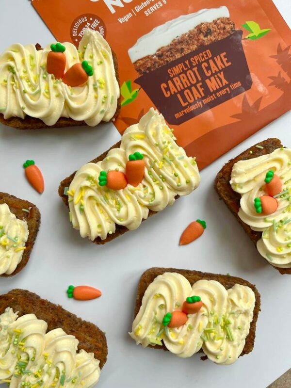 Mini Carrot Cake Loafs - Creative Nature Superfoods